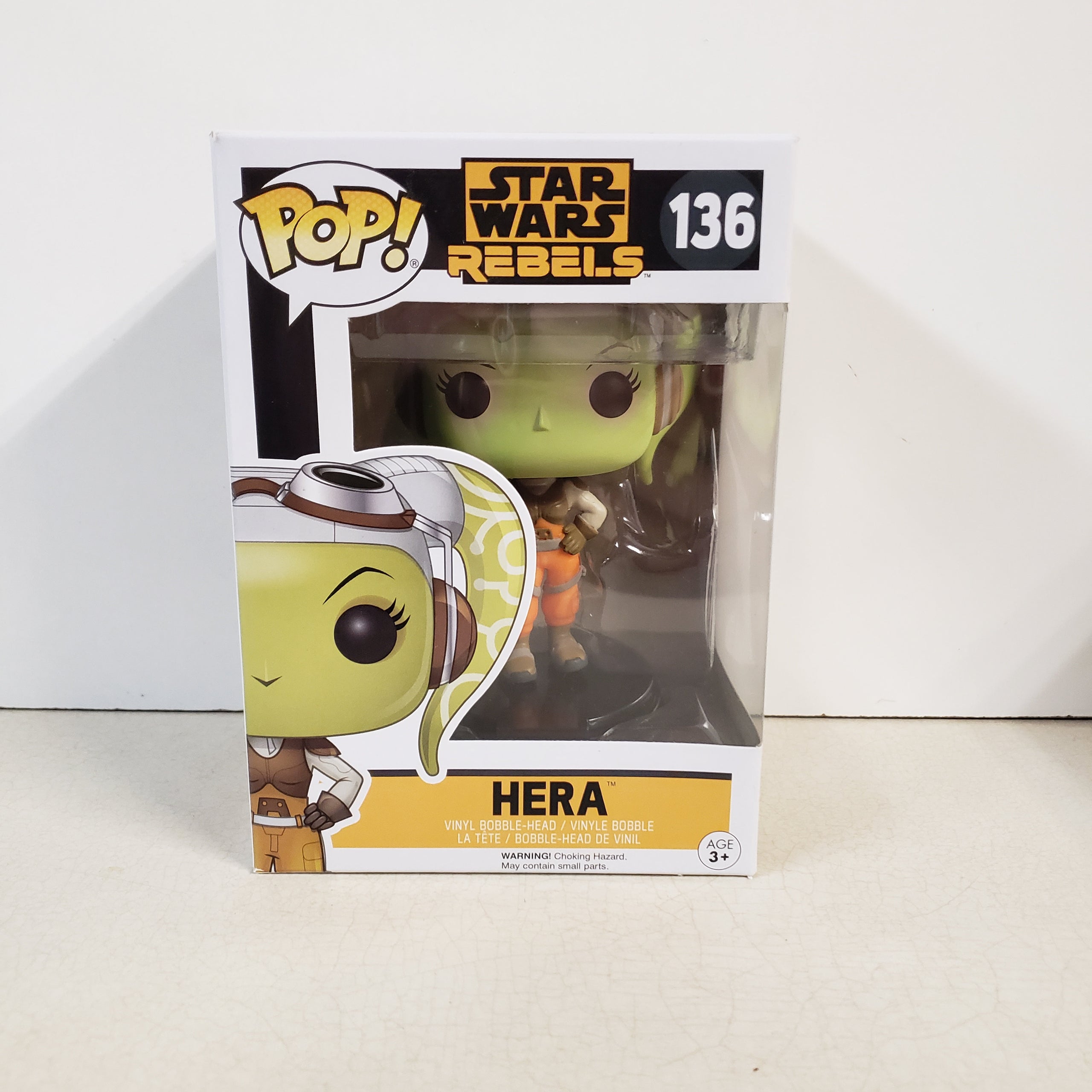 Funko POP! Star Wars Rebels Hera 136 Non-Mint box | Buckethead's ...